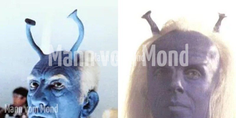 Andorianer-Fühler und ihre Entwicklung- Mann vom Mond