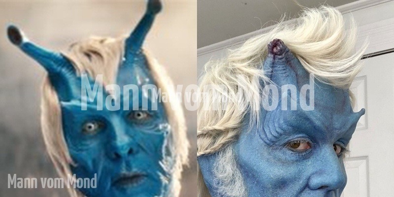 Andorianer-Fühler und ihre Entwicklung- Mann vom Mond